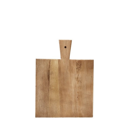 ARTISAN SQUARE SERVING BOARD - 30CM, WITH HANDLE | Whangarei Homestager