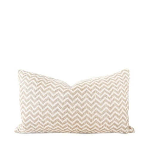 GILDA RECTANGLE CUSHION CREAM NATURAL | Whangarei Homestager