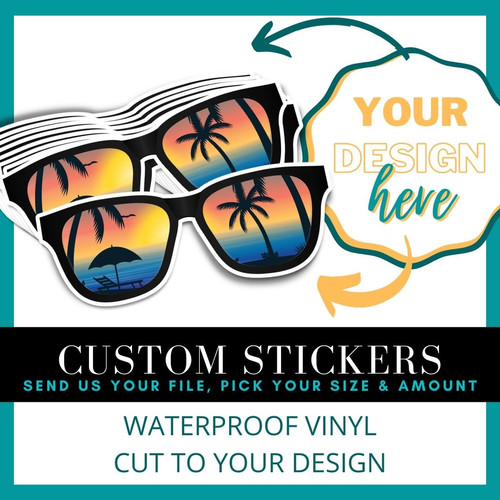 Custom Printed Waterproof Decals | shop