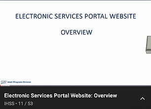 Electronic Timesheets | Eastern Sierra IHSS