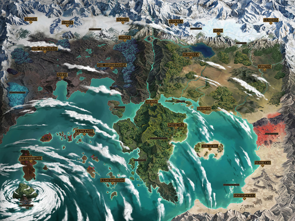 The World of Dema - Map Reveal