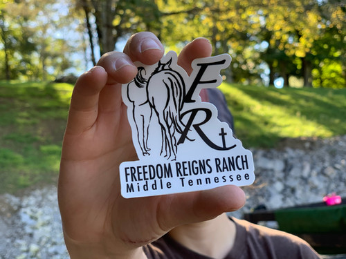 Logo Sticker | freedomreignsranch