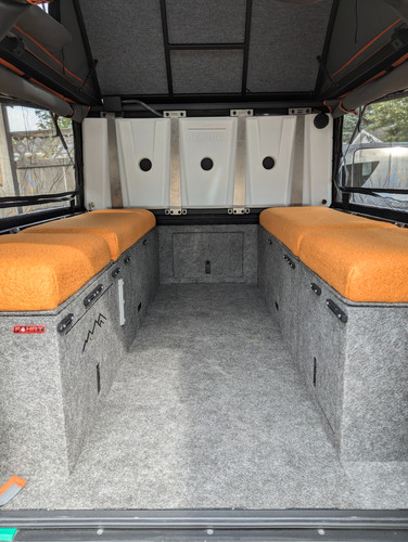 Overland Truck Canopy Cabin Interior | FAHRT Systems Manufacturing