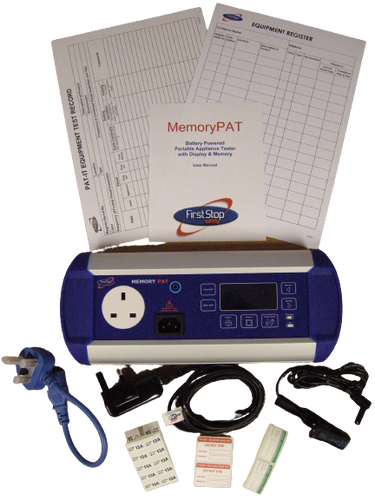 MemoryPAT Tester with display and memory | FirstStopSafety