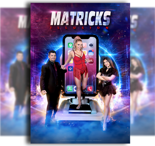 MATRICKS 2023 POSTER A3 SIGNED | Matricks Illusion