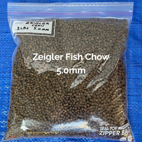 Zeigler Fish Chow 3lbs 5.0 mm | Carp Unlimited
