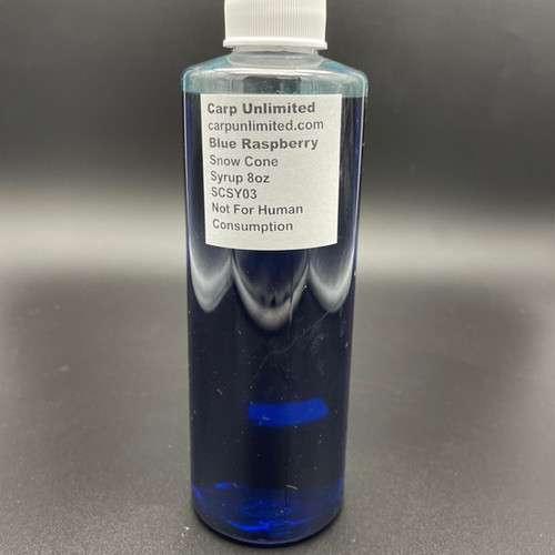 Blue Raspberry Snow Cone Syrup | Carp Unlimited