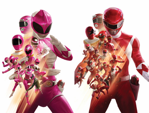 Mighty Morphin Power Rangers #108 & #109 Dattoli Variant | Jolzar ...