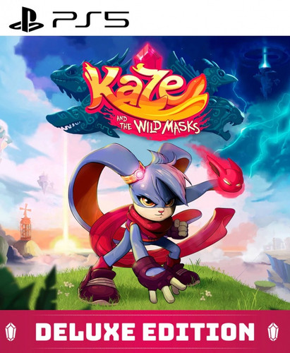 KAZE AND THE WILD MASKS DELUXE EDITION PS5 | E-Gaming Store HN