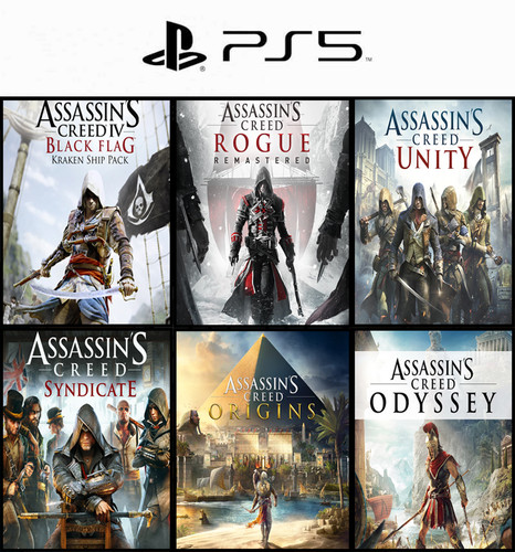 ASSASSIN'S CREED LEGENDARY COLLECTION PS5 | E-Gaming Store HN
