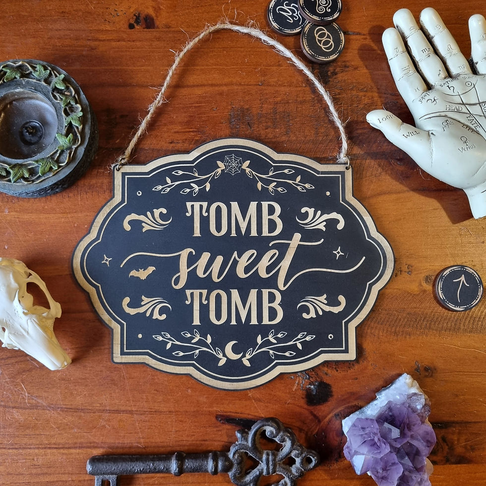 Tomb Sweet Tomb Sign | yiskadesigns