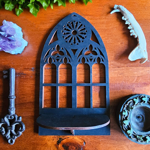 Mini Gothic Arch Shelf | yiskadesigns