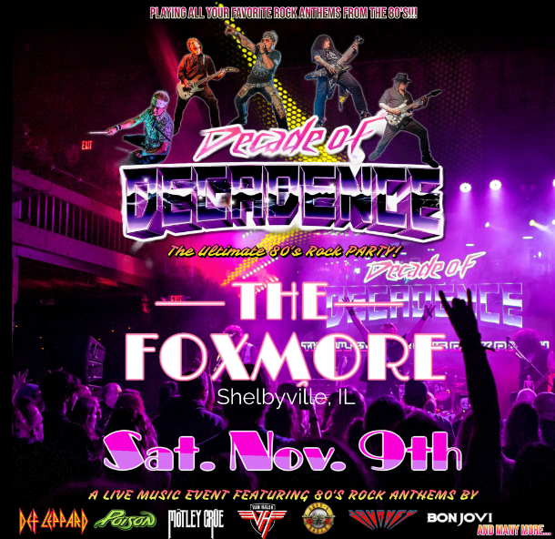 Decade of Decadence | The Foxmore