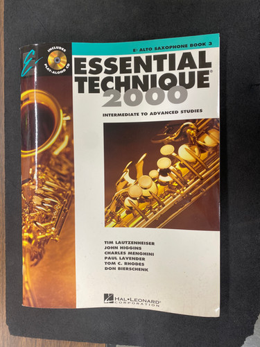 Essential Elements: Alto Saxophone Book 3 | familymelody