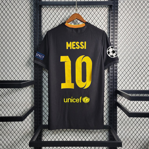 Lionel Messi FC Barcelona 2013/2014 Away Retro Jersey