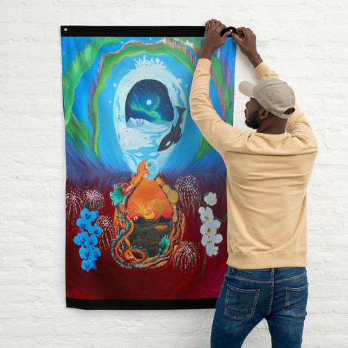 "Infinite Balance" - Flag | Art by Ruby Stathers