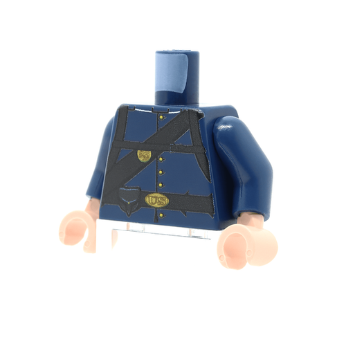 American Civil War Union Infantry (Frock Coat) | Lego Printed Torso ...