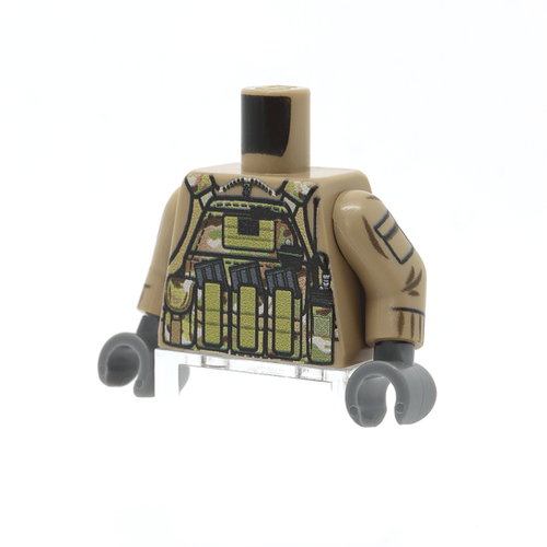 Modern Combat Soldier | Lego Printed Torso | United Bricks