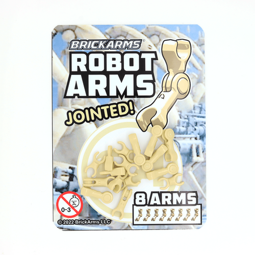 BrickArms Robot Arms (8 pack) | United Bricks | LEGO Minifigure
