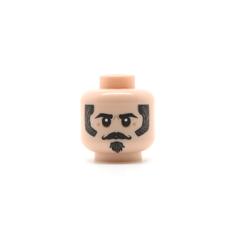 Sideburns Head C | United Bricks | LEGO Minifigure