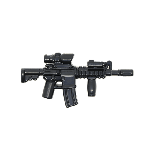 BrickArms M4 ARMY ACOG with PEQ Box | United Bricks | LEGO Minifigure