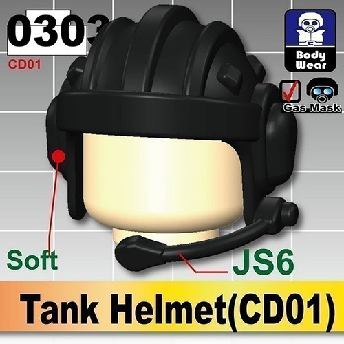 Minifig Cat Tank Helmet (CD01) | United Bricks | LEGO Minifigure