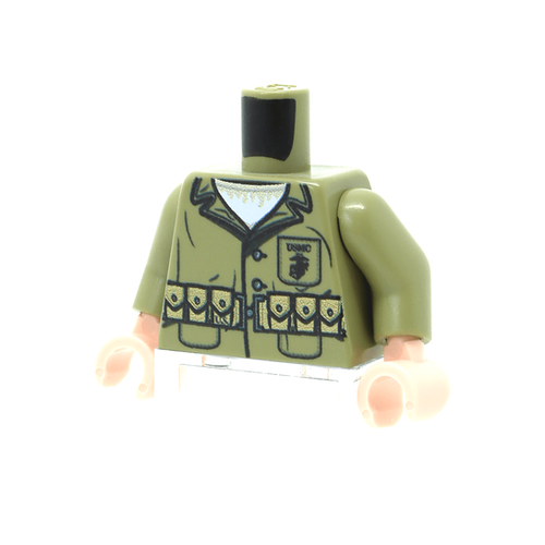 WW2 US Marine Torso | Lego Printed Torso | United Bricks