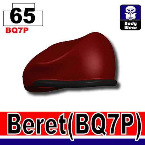 Minifig Cat Beret (BQ7P) | United Bricks | LEGO Minifigure