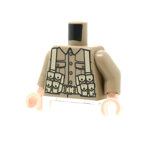 WW1 British Army | Lego Printed Torso | United Bricks