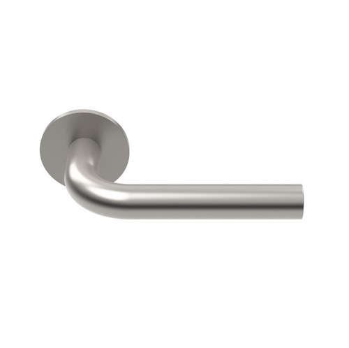FL201RR-G 19mm Dia Straight Lever Handle on Rose | Franchi Glass