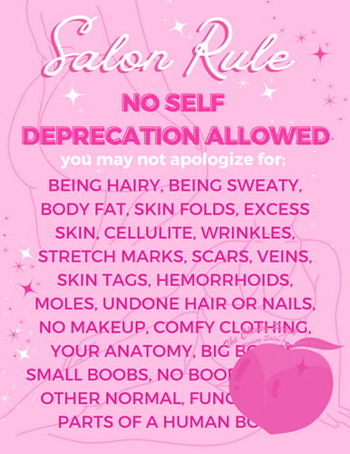 Salon Rules - Pretty in Pink | The Cheeky Peach