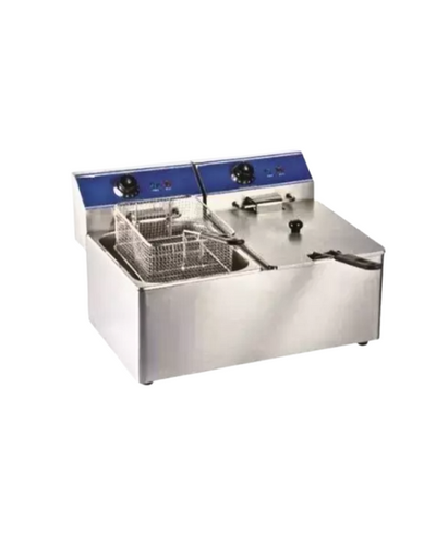 Electric Two tank fryer 6 Ltr*2 | Toastmaster | E-DZ-6L-2 | HorecaMate