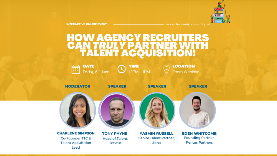 LUNCH CLUB: How agency recruiters can truly partner with Talent Acquisition! | The Talent Community