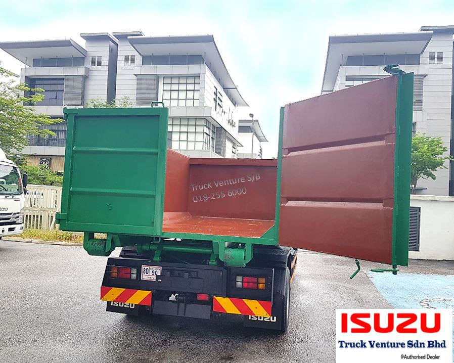 Isuzu Lorry Arm Roll / Lori Tong Sampah ~ 5 Ton Hook (Model: NPR81UHL)