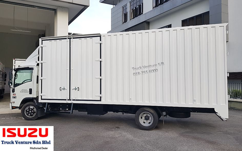 Isuzu Lorry 21ft Container Box (Model: NPR81UHL-3ES-B)