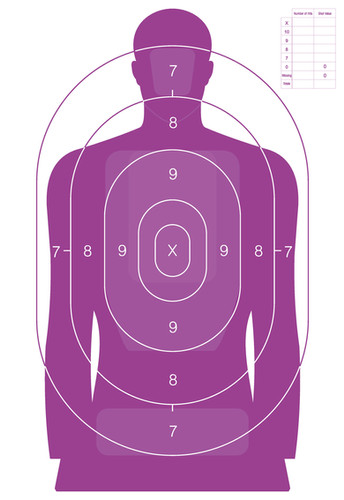 Tactical Silhouette Target | Targethappy Shooting