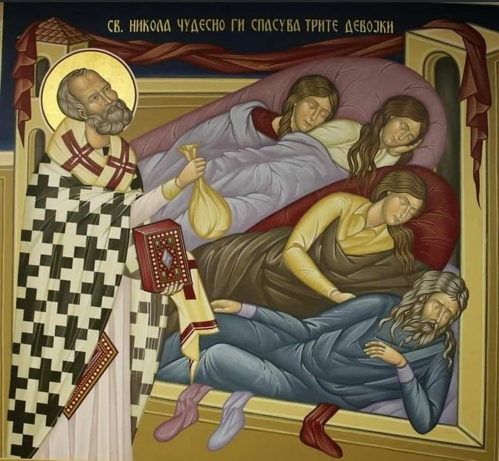 St. Nicholas and the Nine Coins