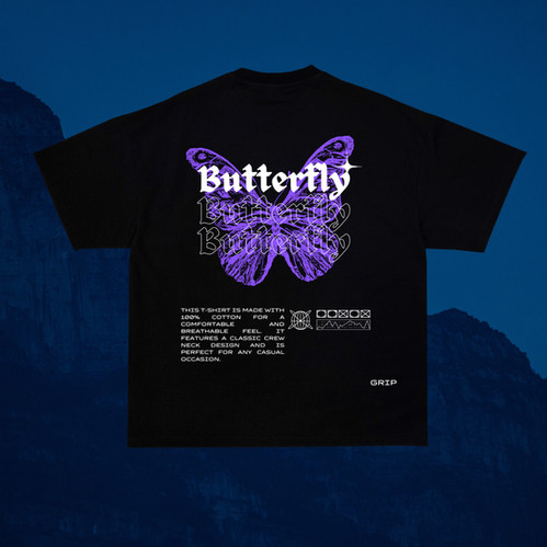 Oversize Butterfly | Grip