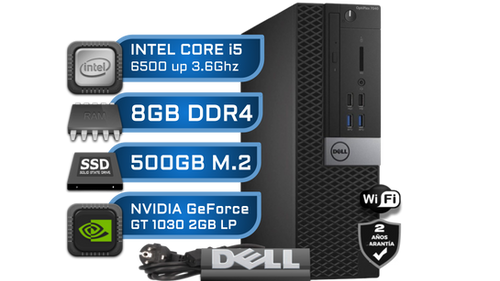 DELL OptiPlex 7040 SFF Intel Core i5/8GB/500GB/NVIDIA (Power Upgrade ...