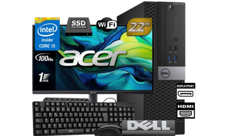 Ordenador DELL OptiPlex 3040 SFF Intel Core i5/8GB/500GB SSD (Evolution ...