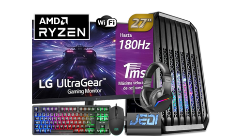 BALANI JEDI™ R56 ULTIMATE PACK AMD RYZEN 5 5600G/8GB/500GB/RGB ...