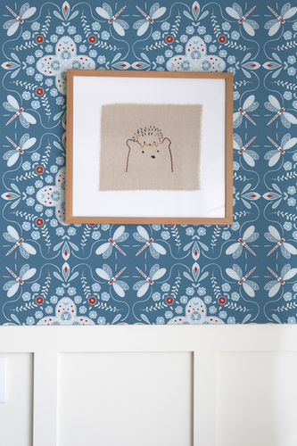 PAPEL DE PAREDE LADRILHAR | Ameise Design