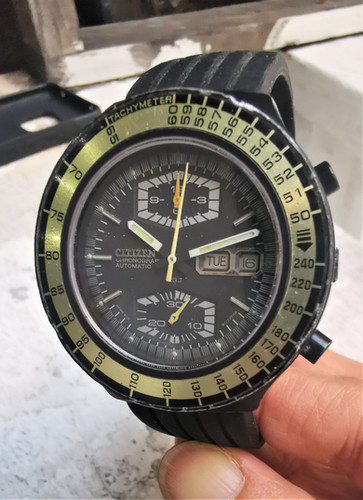 Citizen Spaceman Flyback Chronograph Vintage Watch | Lu-ann Vintage