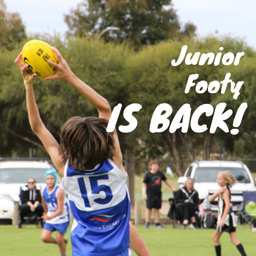 Junior Footy is back!