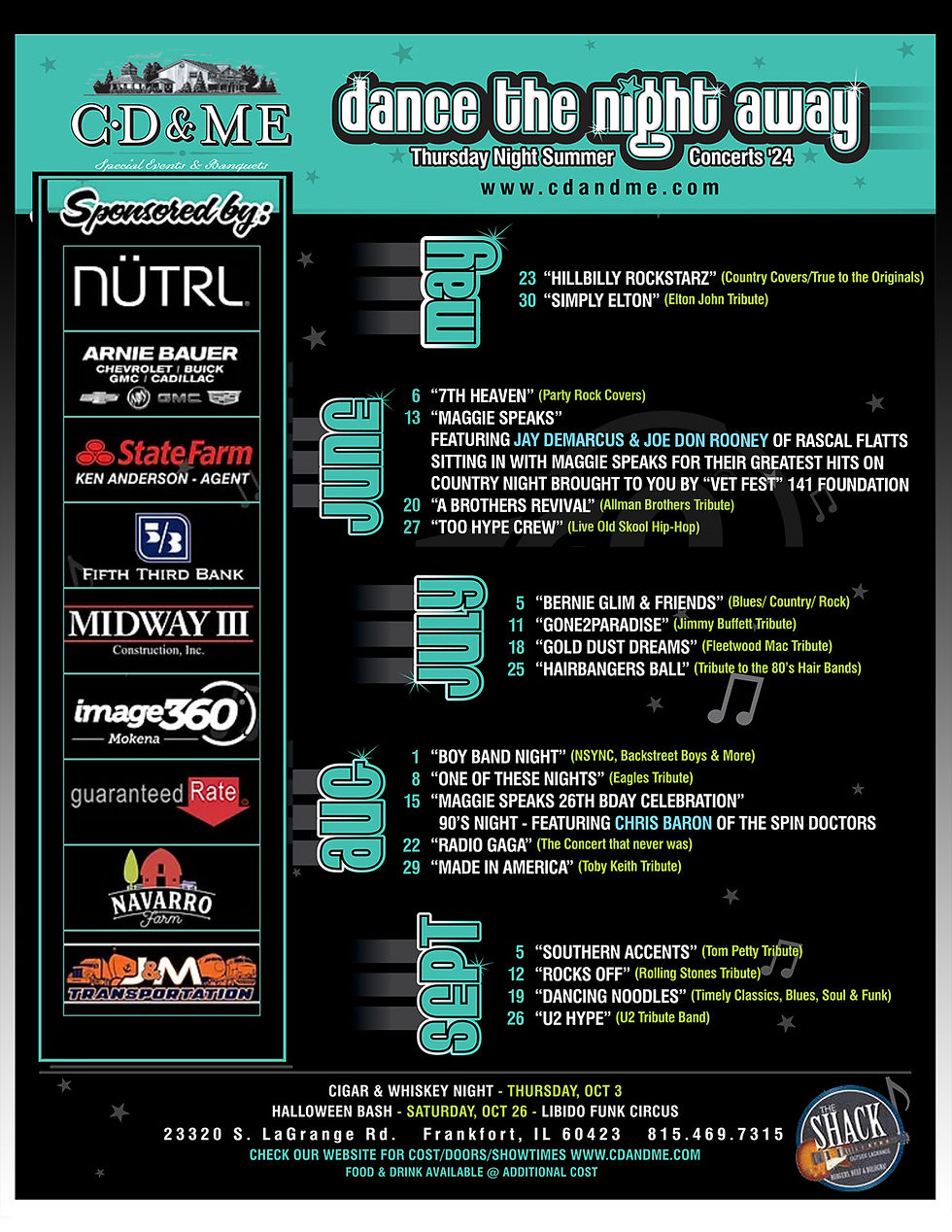 CD&ME is Chicagoland's premier venue for Your Night Out...