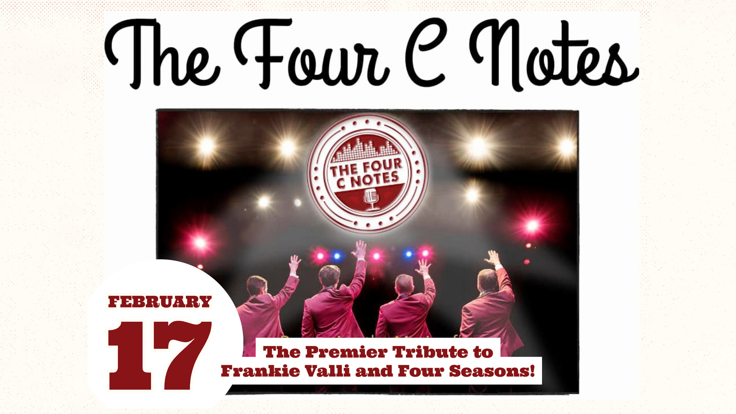 The Four C Notes | CDandME | Valentine's Dinner Show