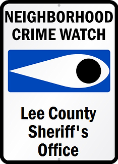 Neighborhood Watch - LEE COUNTY SHERIFFS OFFICE