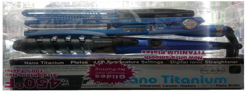 Combo plancha rizador y peine Nano Titanium | Misitio