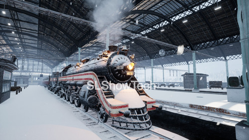 Murder on the Orient Express - 3D Animated Scenic Projections | SLShowTech