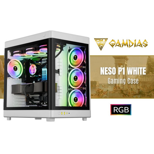 Gamdias Neso P1 White (RGB) | GeekyWare